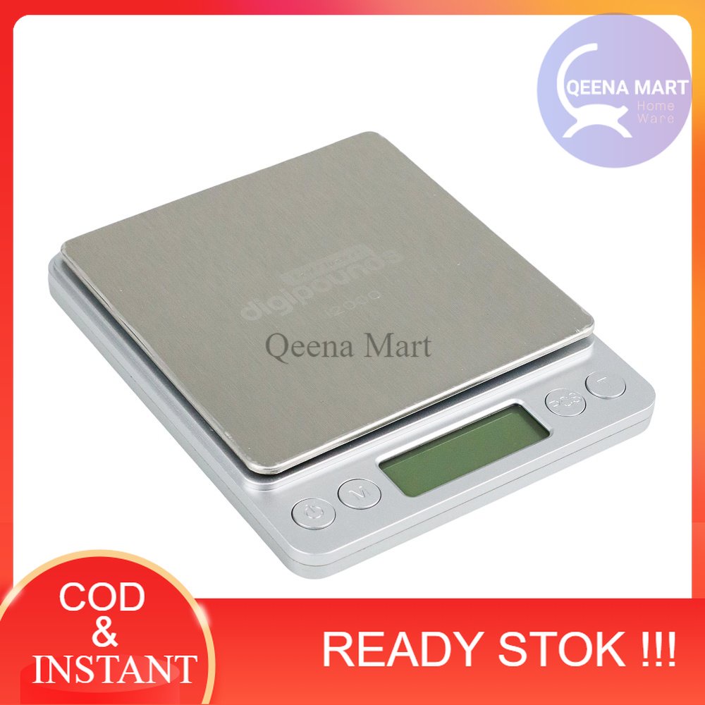 Jual Timbangan Dapur Mini Digital Scale 0.1g - i2000 | Shopee Indonesia