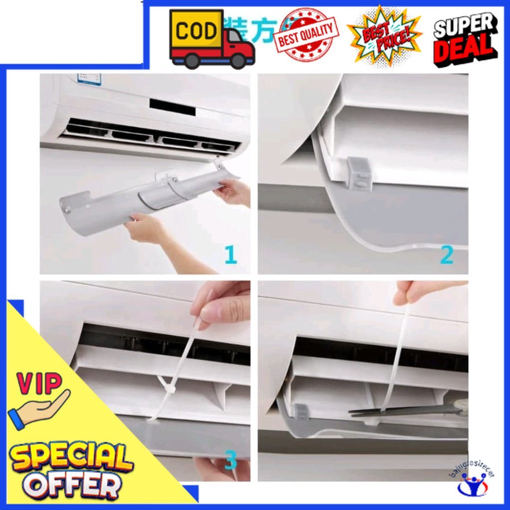 Jual Talang Ac / Penutup Ac Anti Angin / Penahan Angin Ac / Reflektor ...