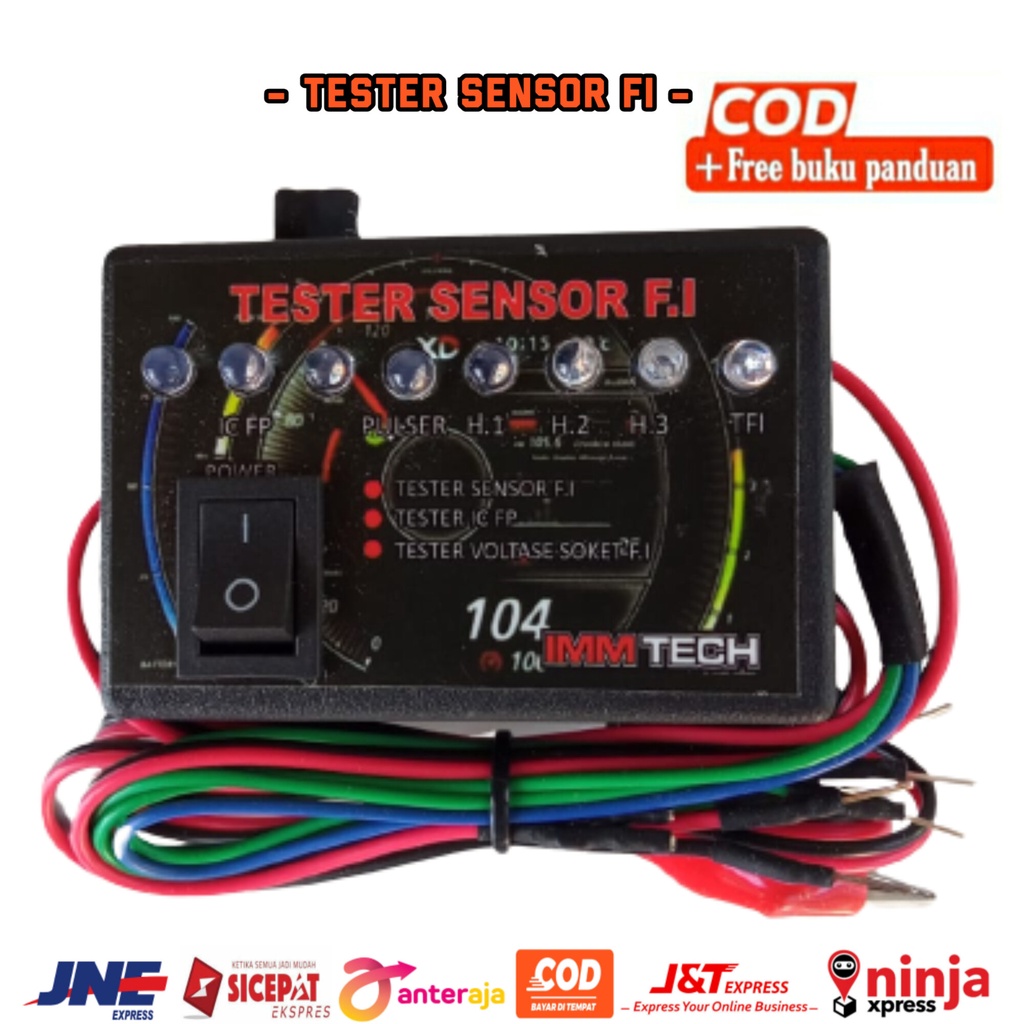 Jual [COD] Multitester tester sensor fi alat cek sensor ckp ic fuelpump ...
