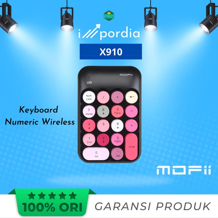 Jual Terlaris Keyboard Mofii Wireless Keyboard Numeric Keypad For Keyboard 2.4G X910 | Shopee ...