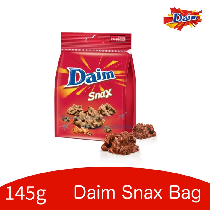 Jual DAIM Chocolate Crunchy Snax Bag Permen Candy Cokelat Mini Bite | Shopee Indonesia