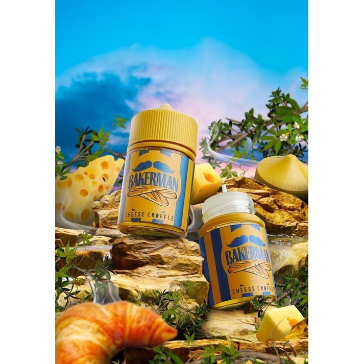 Jual CROFFLE BAKERMAN V1 60ML & BAKERMAN V2 60ML AUTHENTIC 100% LIQUID ...