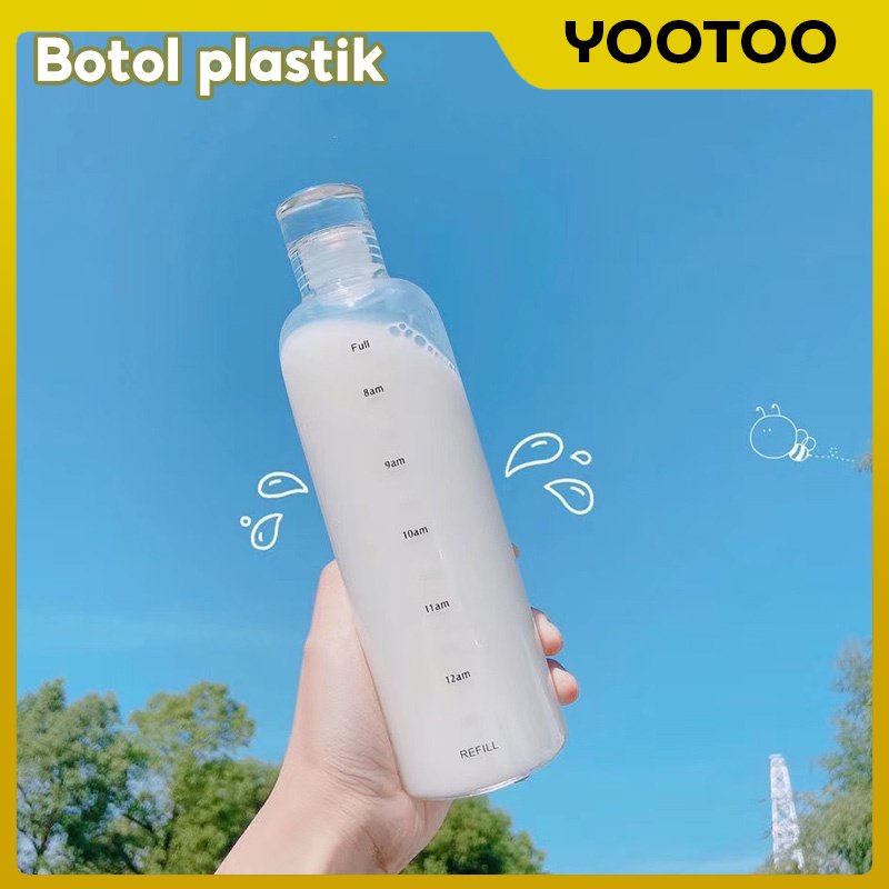Jual YooToo Botol minum 500ml & 750ml / botol transparan / botol ...
