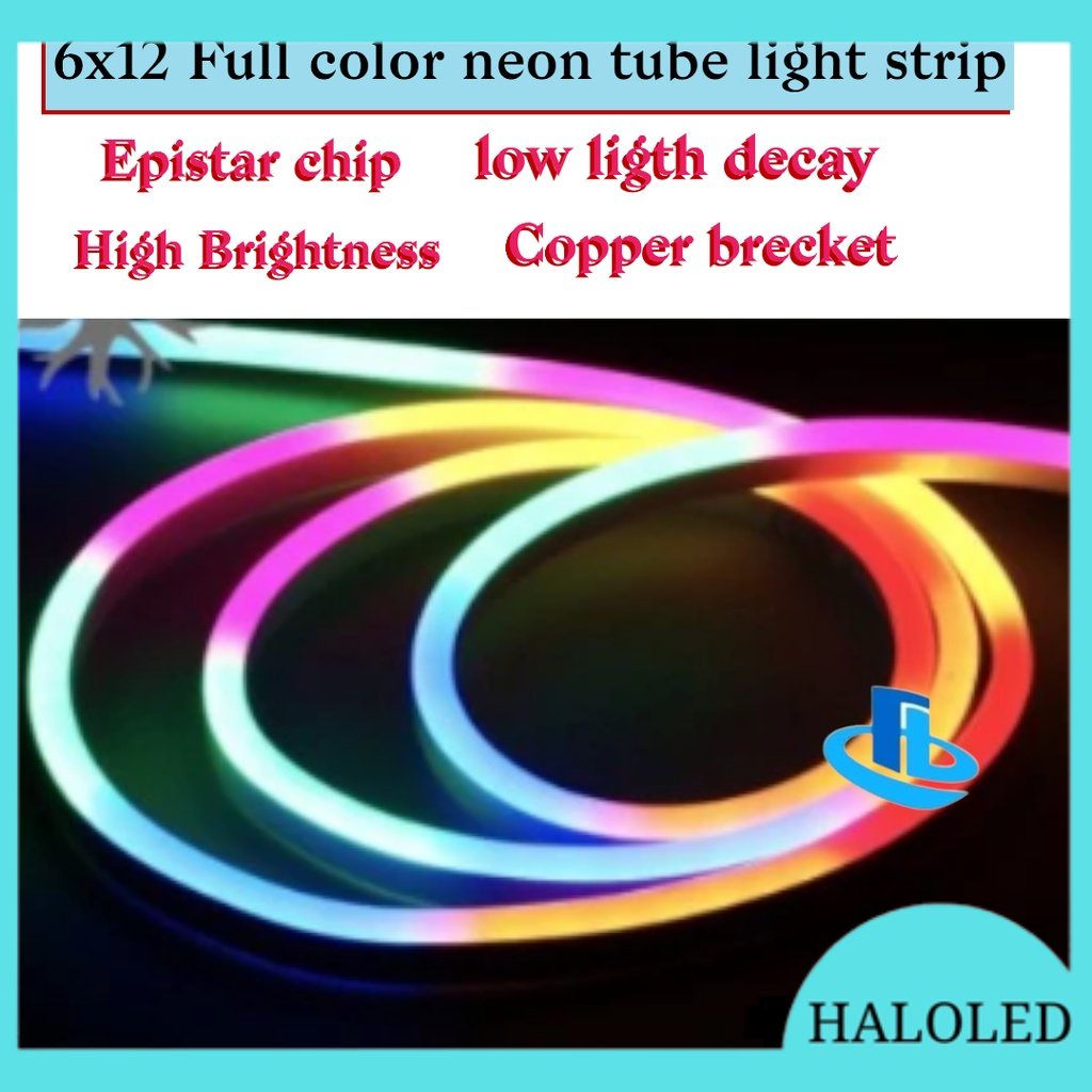 Jual NEON FLEK RGB 10 METER IP66 INDOOR OUTDOOR FLASHER 8 MODE KEDIP ...
