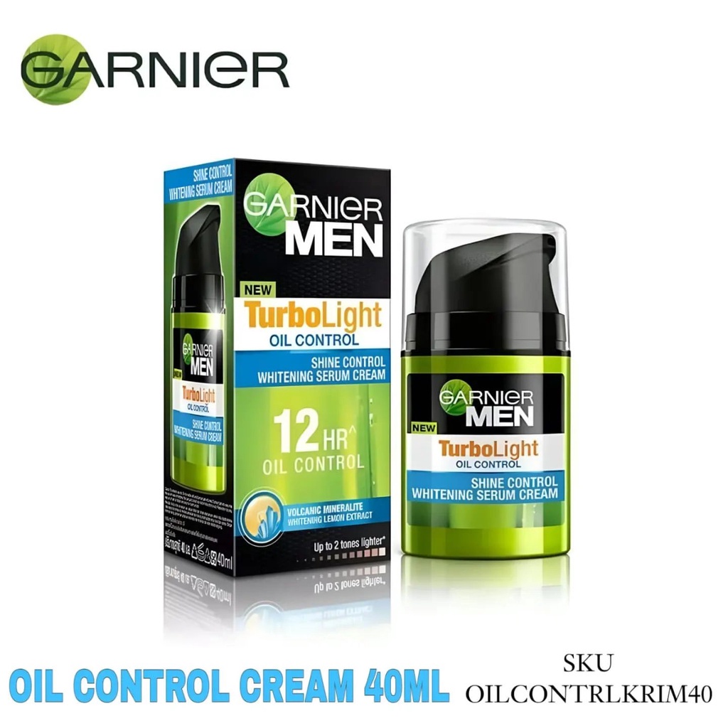 Jual GARNIER Men Acno Fight Acne Fighting & Turbo Bright Spot Proof Serum | Serum Wajah Pria ...
