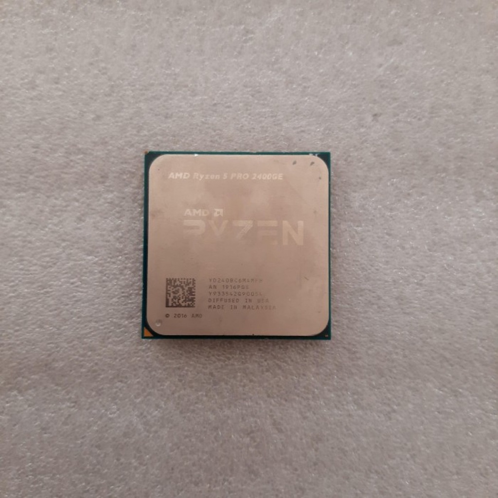 Jual AMD Ryzen 5 Pro 2400 GE 2400GE 2400 G 4Core 3.2GHz AM4 | Shopee ...