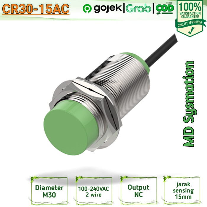 Jual Autonics CR30-15AC Proximity Sensor ( N.C ) | Shopee Indonesia