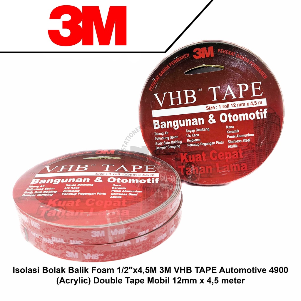 Jual 3M Isolasi Bolak Balik Foam | Shopee Indonesia