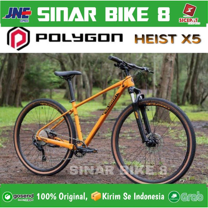 Jual Sepeda MTB Hybrid POLYGON HEIST X5 700C Alloy 10 Speed | Shopee Indonesia