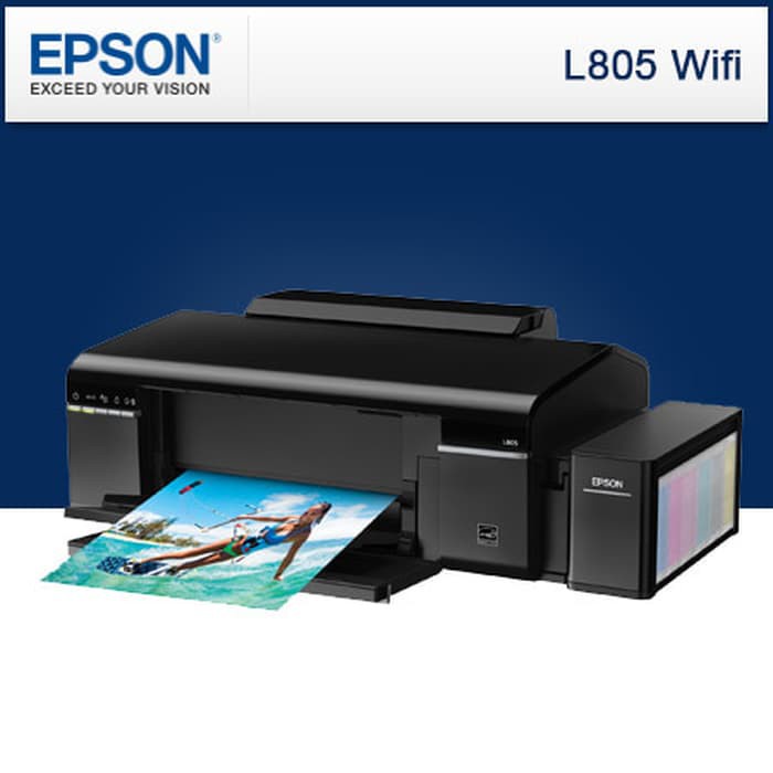 Jual EPSON L805 Wi Fi Photo Ink Tank Printer | Shopee Indonesia