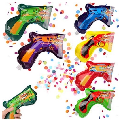 Jual PARTY PISTOL POPPER Tiup dan Tekan / Auto Confetti Tahun Baru ...