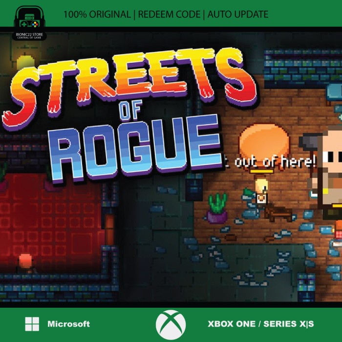 Jual streets of rogue Xbox One Series X|S Original Redeem Code Game ...