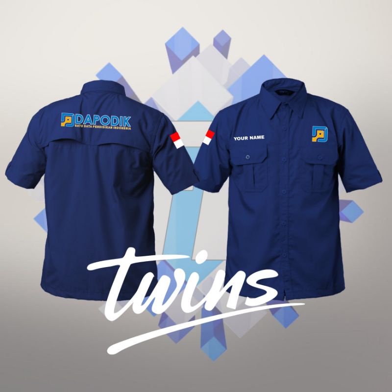 Jual KEMEJA PDL PDH LENGAN PENDEK OPERATOR DAPODIK OPERATOR SEKOLAH ...