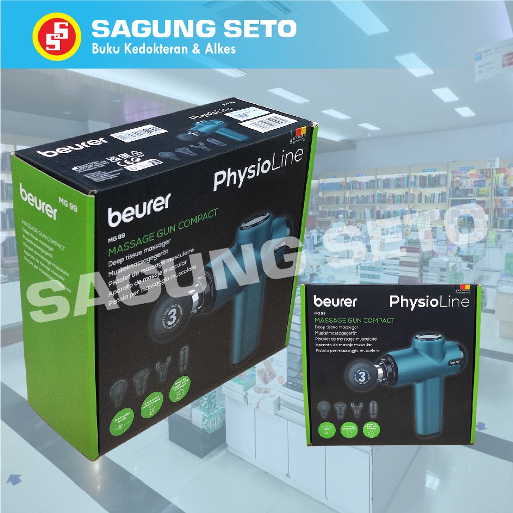 Jual BEURER MASSAGE GUN COMPACT MG99 / ALAT TERAPI PIJAT | Shopee Indonesia