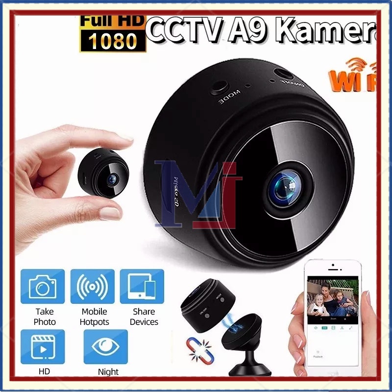 Jual 【COD】CCTV Kamera Mini Wifi Full HD 1080P/Perekam Video Yang Lebih ...