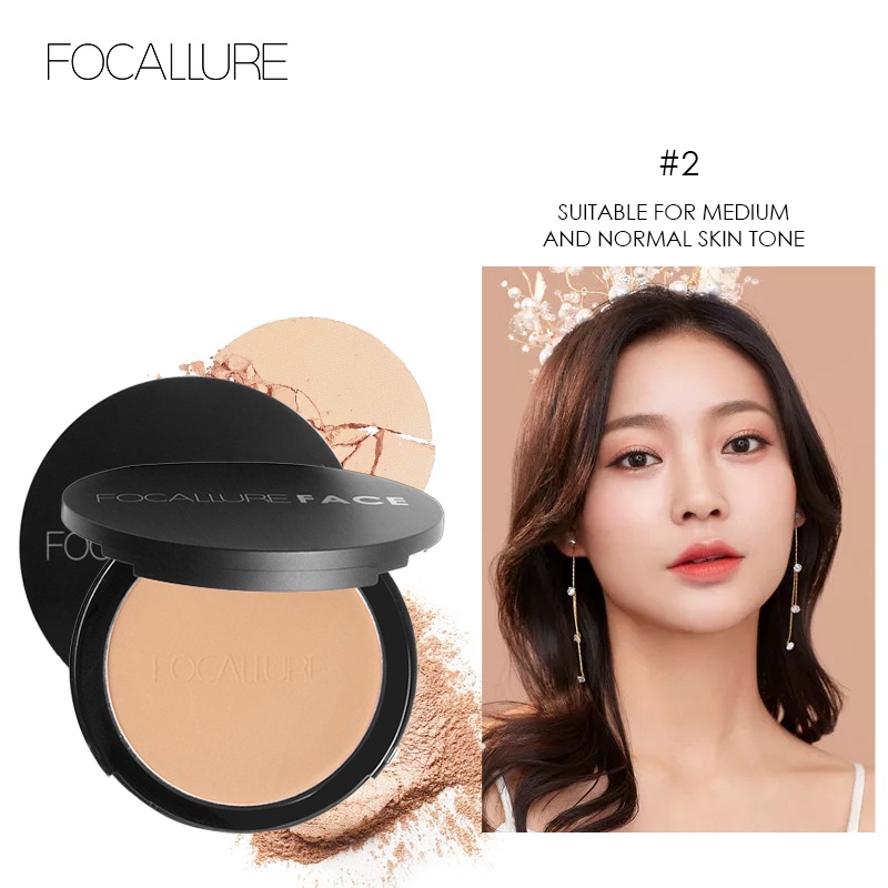 Jual FOCALLURE Oil-control Pressed Powder-Matte Bedak Padat | Shopee ...