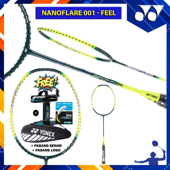 Jual RAKET BADMINTON YONEX NANOFLARE 001 FEEL ORIGINAL NEW COLOR 2023 | Shopee Indonesia