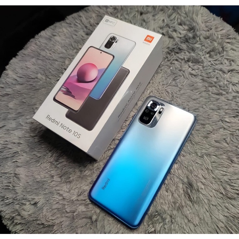 Jual Redmi Note 10s 6/128 GB (SECOND)siap pakai lengkap | Shopee Indonesia