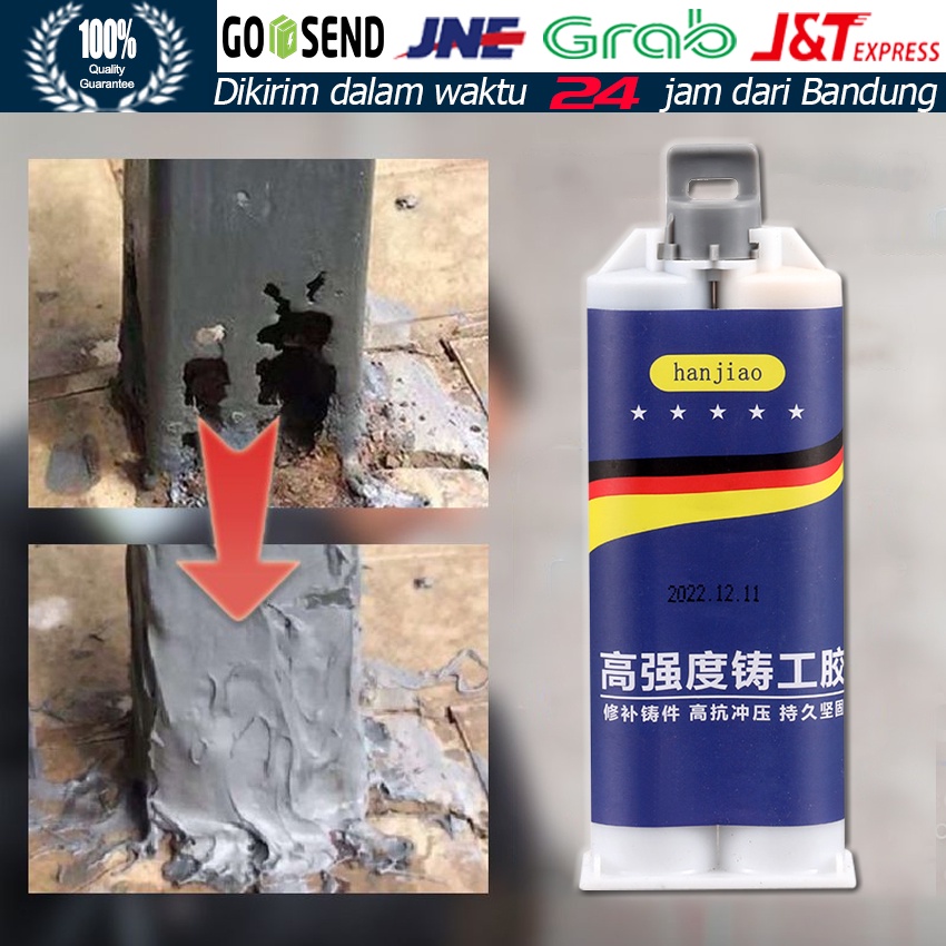 Jual 100g Untuk Reparasi Mobil / Rumah (Lem Besi Kayu Kaca Plastik ...