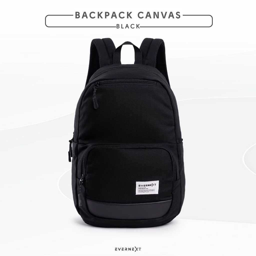 Jual Evernext - Tas Ransel Laptop Pria Backpack Punggung Bahan Canvas Sekolah Kuliah Kerja Lexi ...
