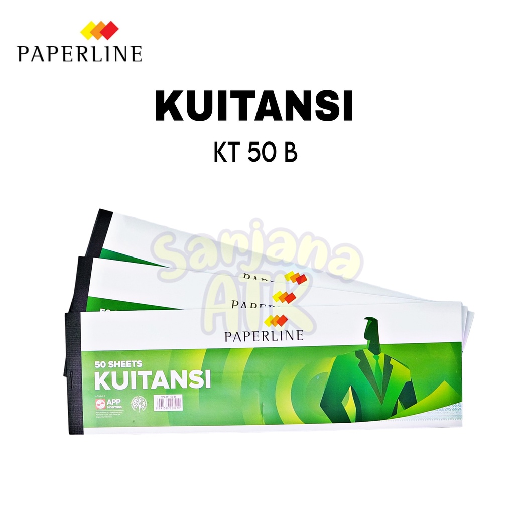 Jual Buku Kwitansi Besar KT 50 B Paperline PPL | Shopee Indonesia