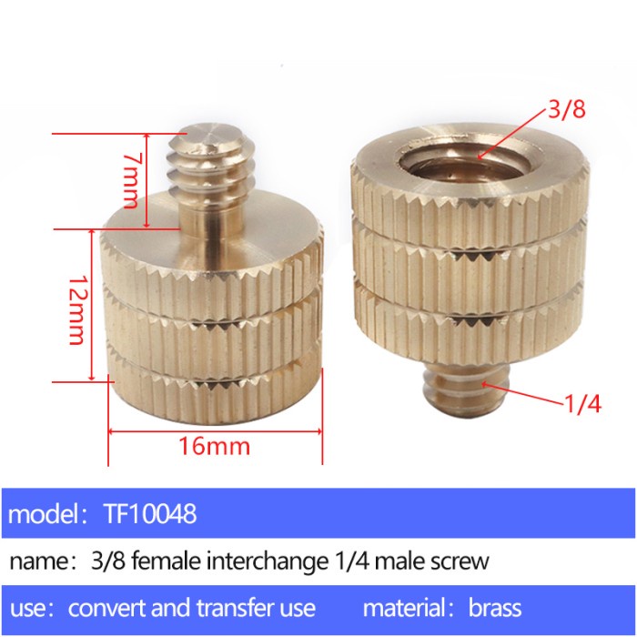 Jual Female to male conversion screw TF10048 | Shopee Indonesia