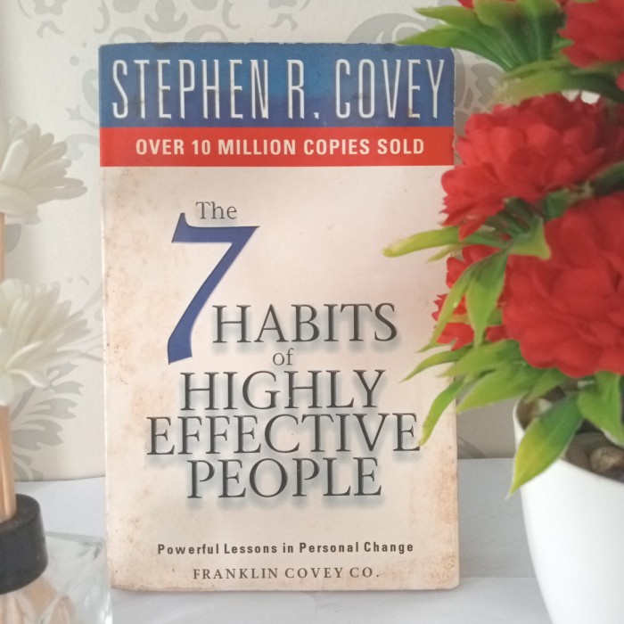 Jual ORIGINAL THE 7 HABITS OF HIGHLY EFFECTIVE PEOPLE by Stephen R. Covey | Shopee Indonesia