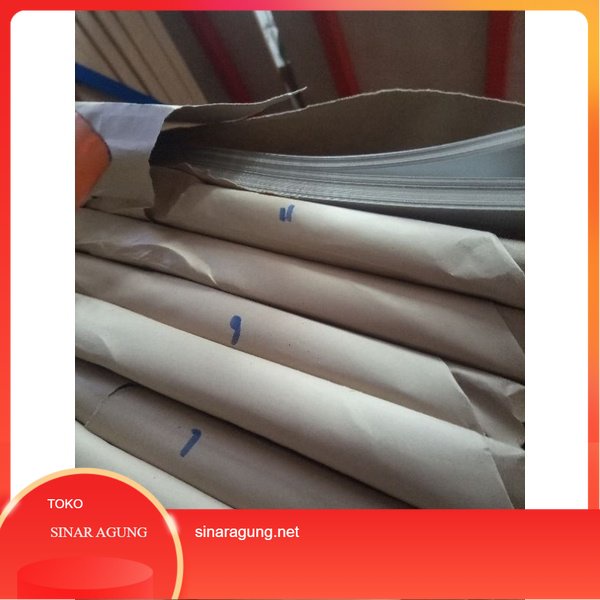 Jual KERTAS PACKING KOTAK NASI-DUPLEX COATED 250g 89X120 isi 100lembar ...