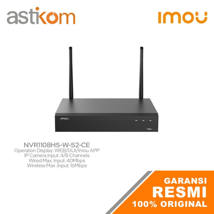 Jual NVR IMOU NVR1108HS-W-S2-CE | Shopee Indonesia