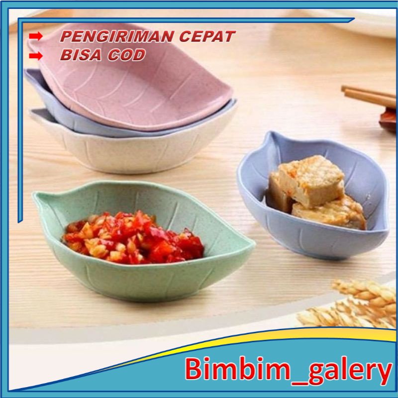 Jual Mangkuk DAUN Mini Plastik Bentuk Daun Serbaguna / Mangkuk Daun ...