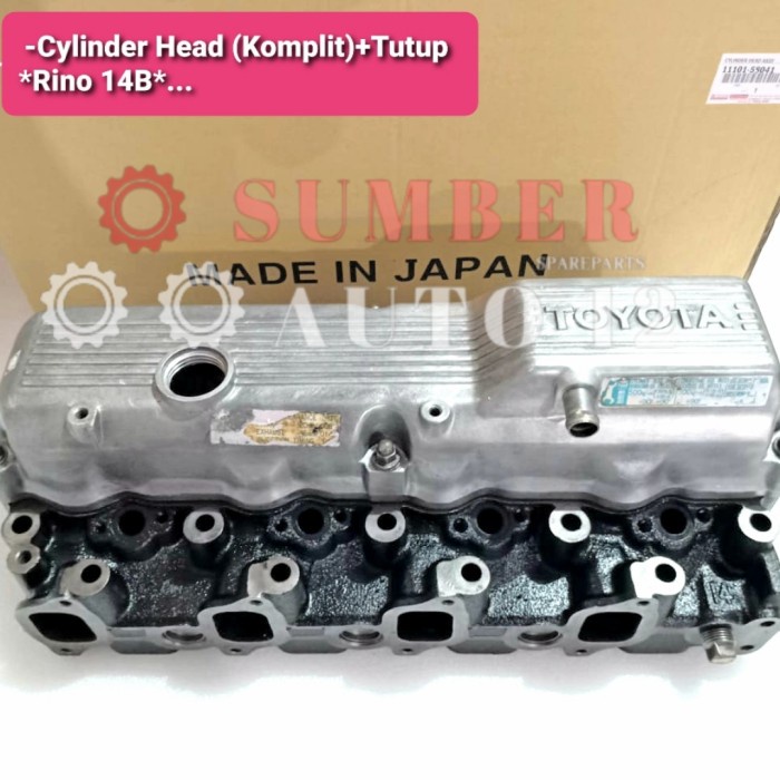 Jual Cylinder head komplit toyota Rino 14B asli | Shopee Indonesia