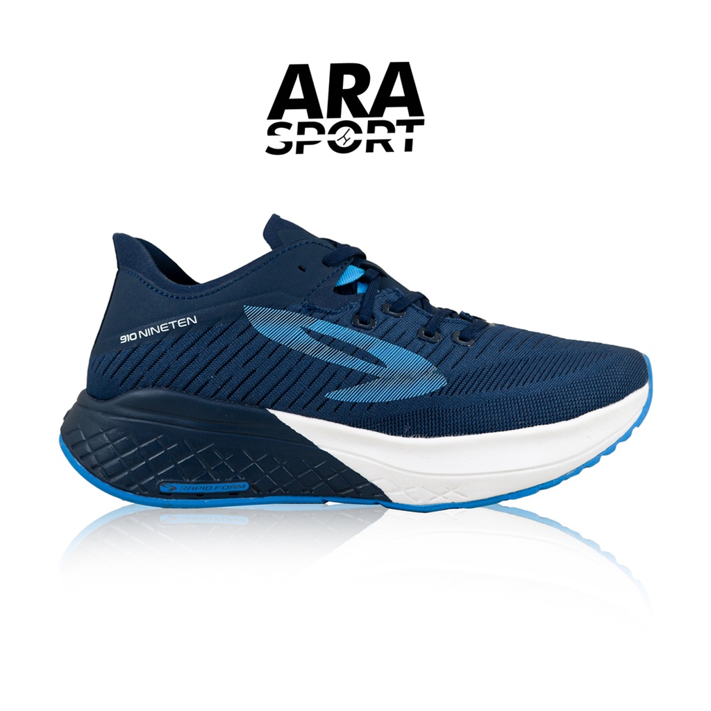 Jual SEPATU LARI 910 ORIGINAL HANNA - NAVY/PUTIH/BIRU | Shopee Indonesia