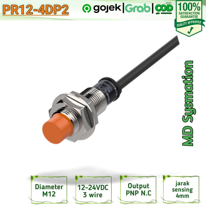 Jual Autonics PR12-4DP2 Proximity Sensor ( PNP N.C ) | Shopee Indonesia