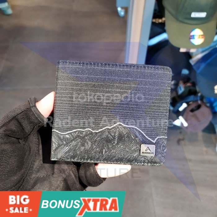 Jual Dompet EIGER1989 MOUNTAIN WAVE Wallet Black Hitam 91000 7062 ...