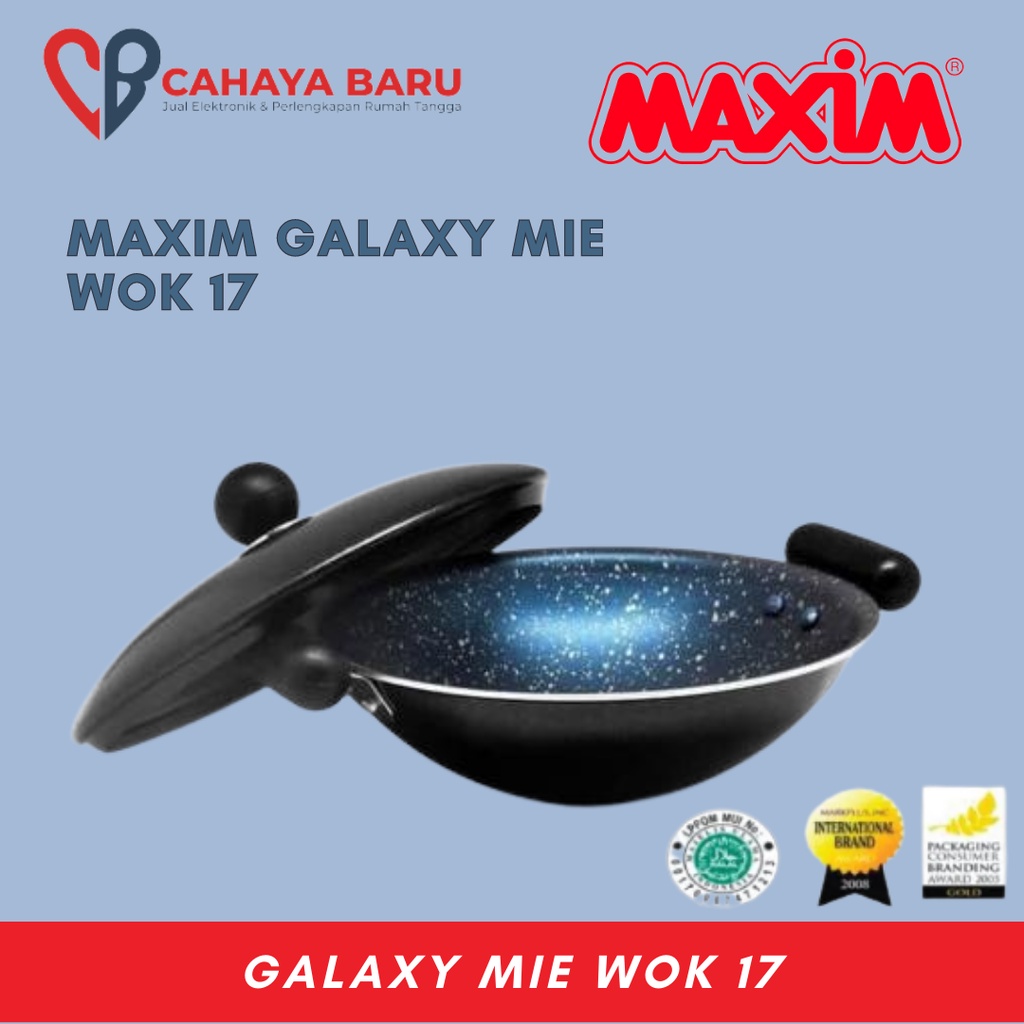 Jual MAXIM GALAXY MIE WOK 17 | Shopee Indonesia
