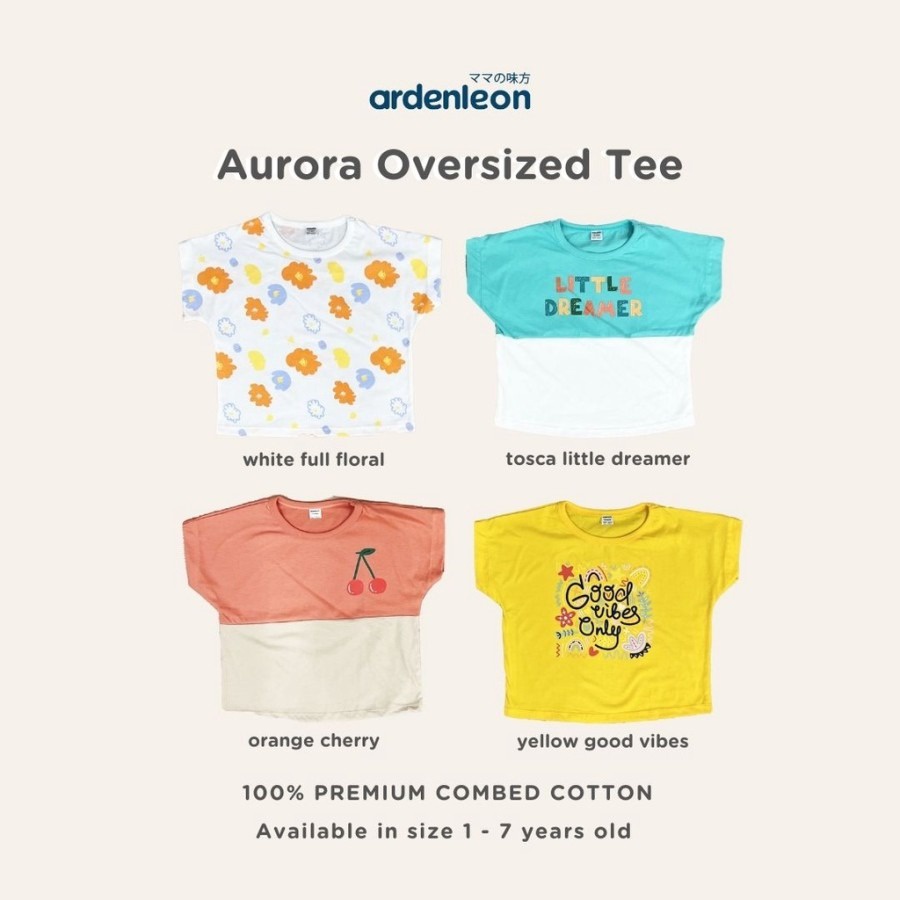 Jual Ardenleon - Dreamer Aurora Oversized Tee | Shopee Indonesia