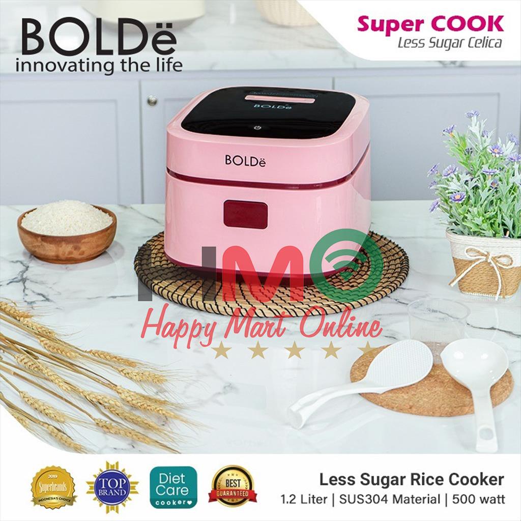 Jual Bolde Super Cook Less Sugar Celica 1.2L Rice Cooker Magic Com ...