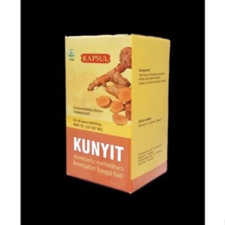 Jual Kapsul Kunyit Tazzaka Herba Fungsi Hati Herbal Peradangan Sendi Kronis GRB | Shopee Indonesia
