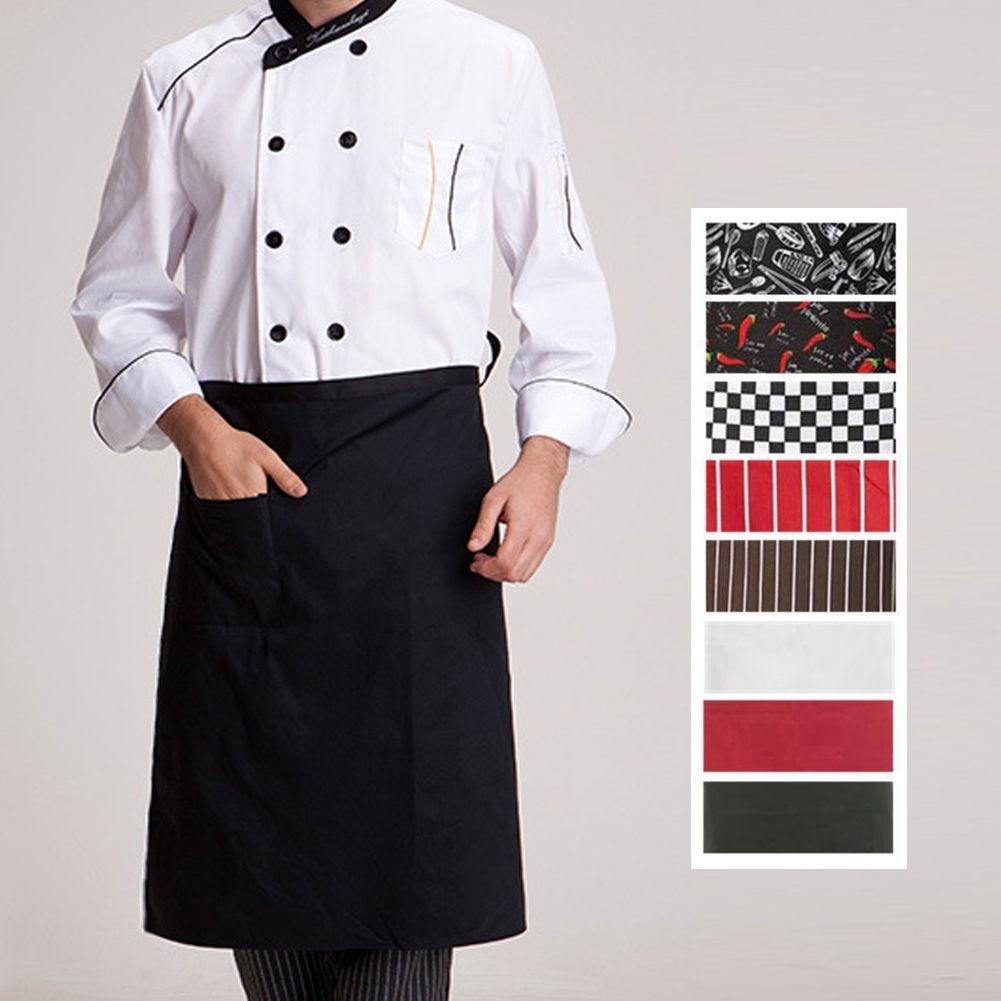 Jual Apron Setengah Badan Panjang 70CM | Celemek Rok Koki Barista Chef ...