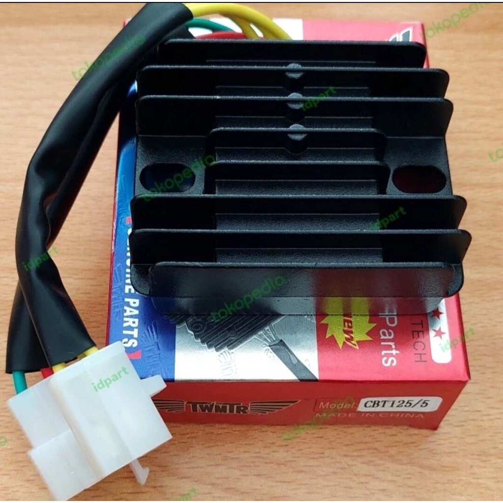 Jual kiprok - rectifier kabel 5 soket 2 - viar 150cc - sparepart motor roda tiga (58f) | Shopee ...