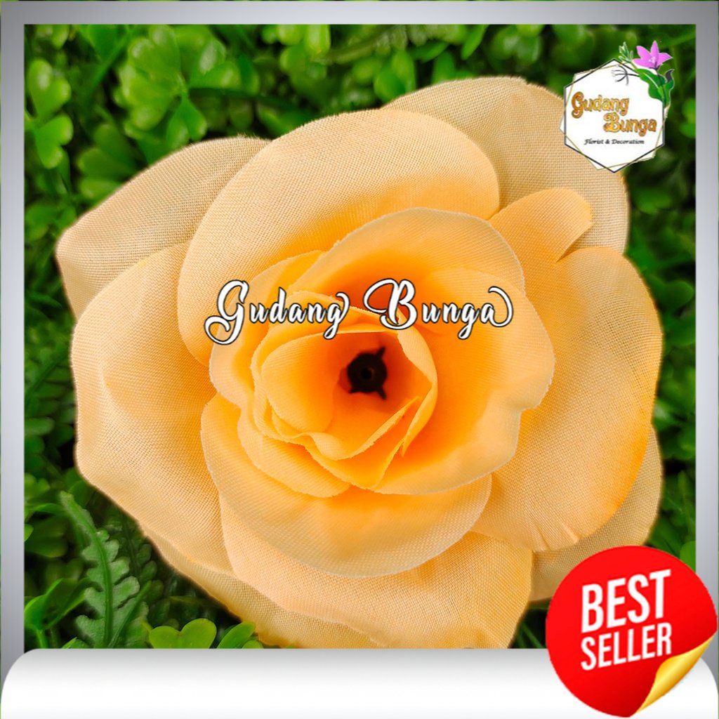 Jual [1 PCS] Kuntuman Rose Mawar SJ - Bunga Mawar Artificial Kelopak ...