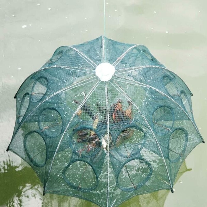 Jual Perangkap Jaring Jala Ikan Kepiting Udang Automatis 16 Hole ...