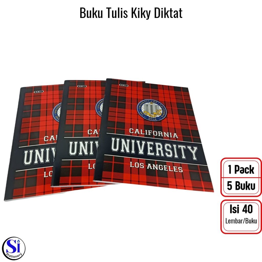 Jual BUKU DIKTAT KULIAH / KIKY BUKU TULIS DIKTAT 40 LEMBAR 1 PACK ISI 5 ...