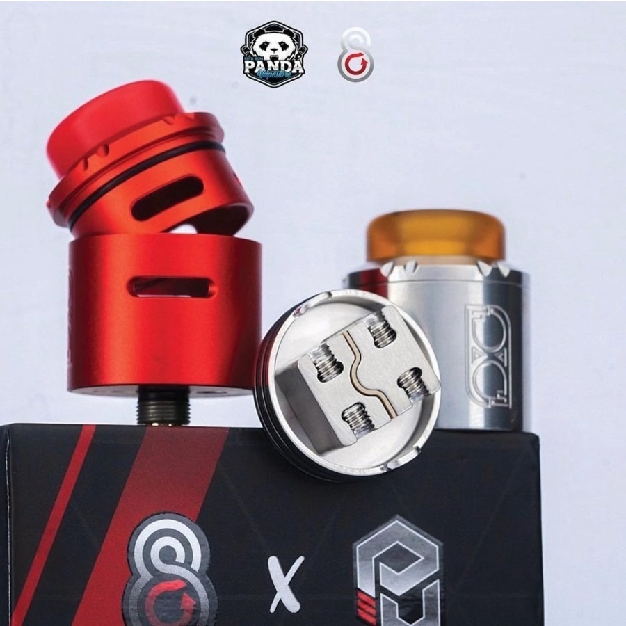 Jual RDA DUAL CAP KEY RDA 24MM AUTHEN KEY RDA BY 8CIRCEL X PANDA RDA ...