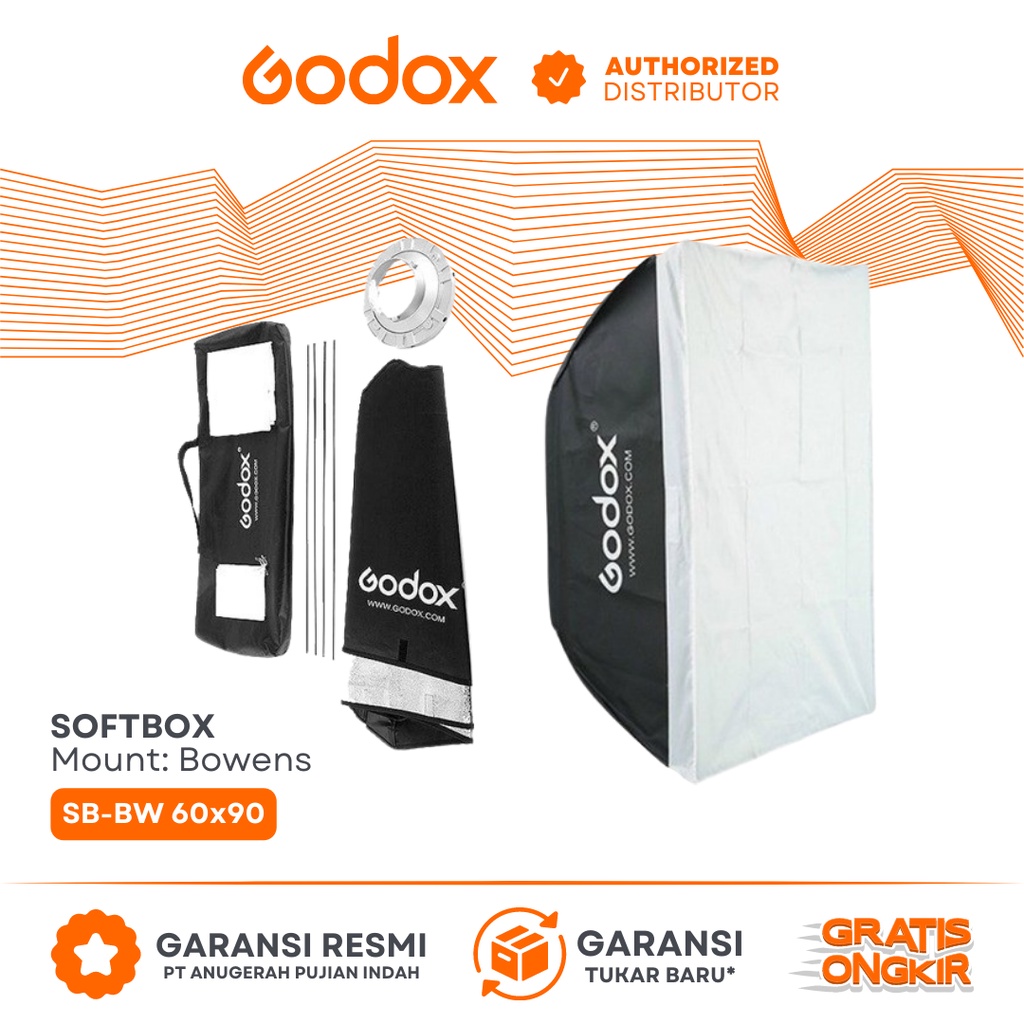 Jual Softbox Godox SB-BW 60x90cm Bowens Mount (Tanpa Lampu/Stand ...