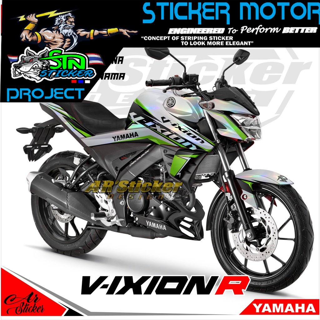 Jual Sticker Decal Motor Yamaha Vixion R Full Body - Stiker Dekal ...