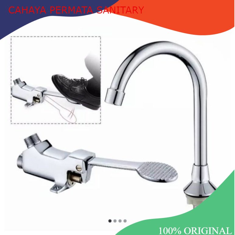 Jual KRAN INJAK/KRAN PEDAL//KRAN DOKTER/LRAN LABORATORIUM | Shopee ...