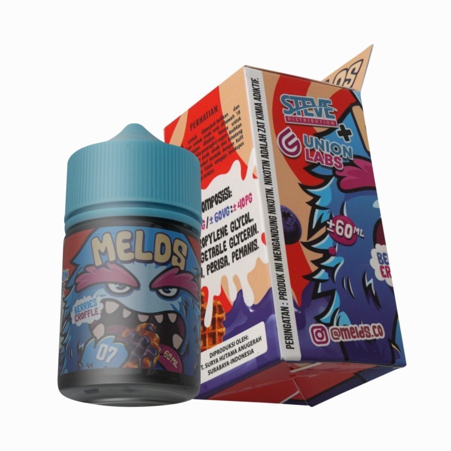 Jual LIQUID MELDS V2 BERRY CROFFLE FREEBASE LIQUID VAPE ORIGINAL MELDS ...