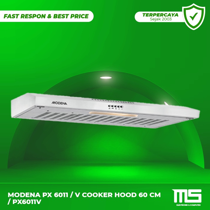 Jual MODENA PX 6011 / V COOKER HOOD 60 CM / PX6011V | Shopee Indonesia