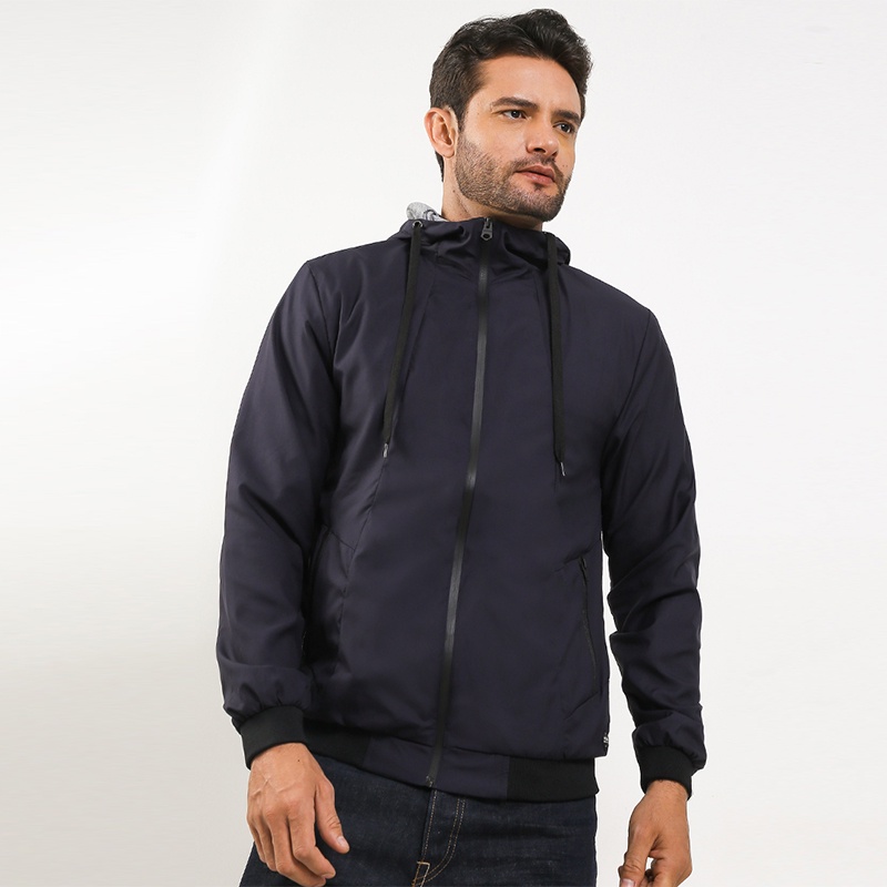 Jual Jaket Hoodie Parasut Cressida The Next Level JB083Y - Navy ...